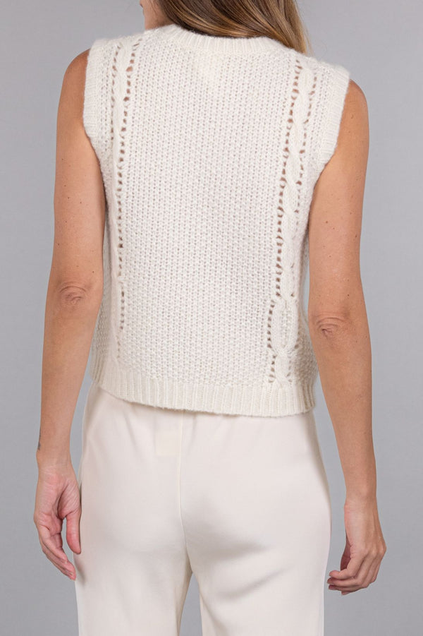 Women's Boucle Cable Shell | TSE