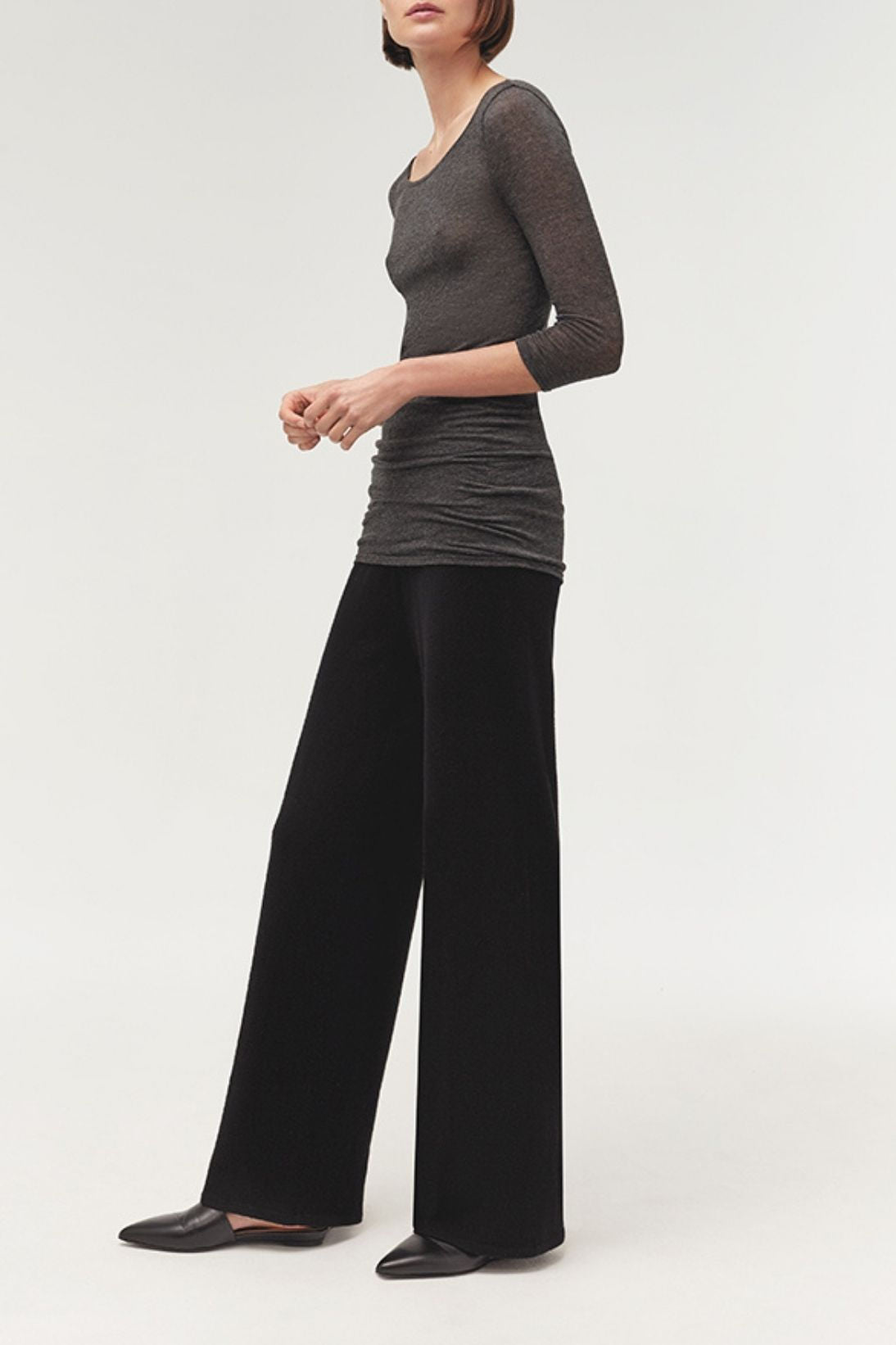 Women's 3/4 sleeve ballet top | TSE
